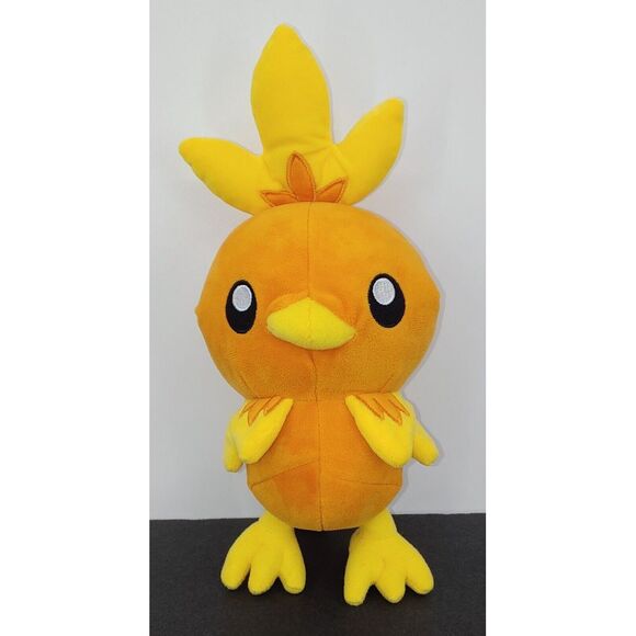 Toys | Pokemon Torchic Plush 11 Jazwares Fire Bird Orange Stuffed ...